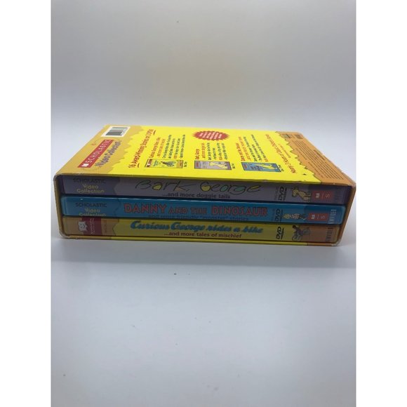 Scholastic | Media | Scholastic Video Collection Curios George 3 Dvd ...